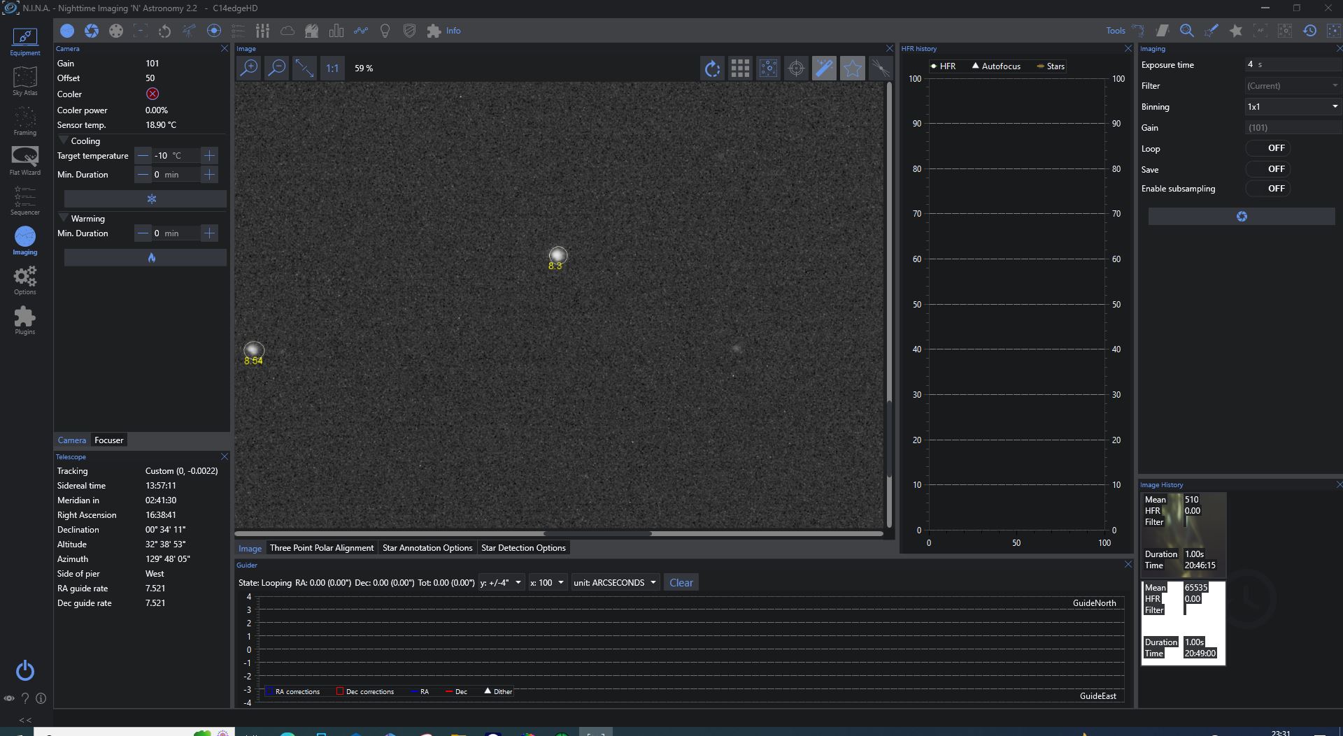 Help required with Nina HFR function - Astronomy Software & Computers - Cloudy Nights